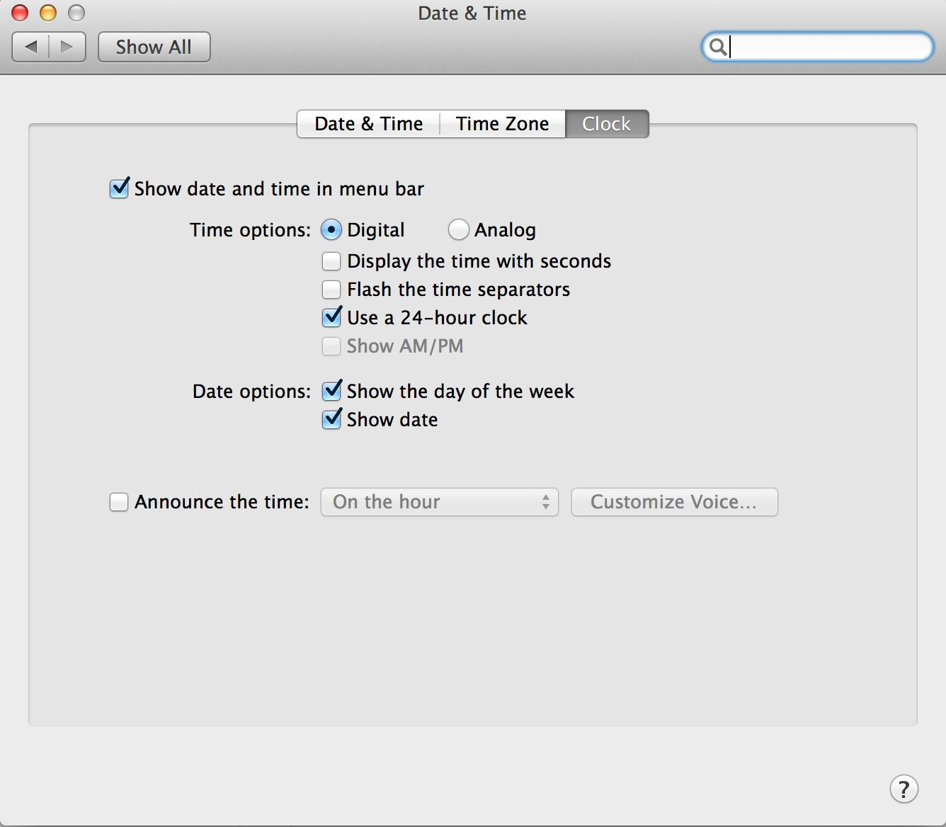 OS X Mavericks: How to show the date in the menu bar – Switched On Tech ...